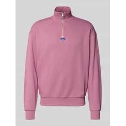 Regular Fit Sweatshirt aus reiner Baumwolle Modell 'NEELER'
