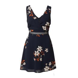 ABOUT YOU Kleid 'Sila' Damen Größe 42 dunkelblau / orange / puder / weiß