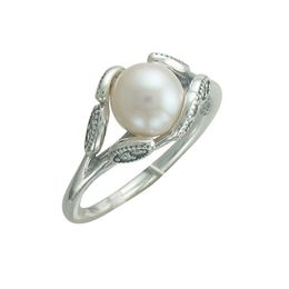 Pandora Silber-Ring mit Edelsteinen und Perle - 27% | Größe 50 | Schmuck