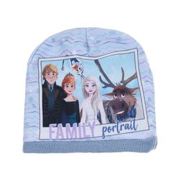 Disney Frozen Wende-Beanie "Frozen" in Hellblau - 37% | Größe 54 cm | Kindermuetzen