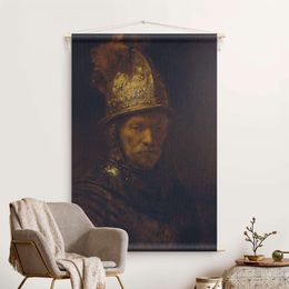 Wandteppich Rembrandt - Der Mann mit dem Goldhelm