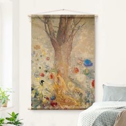 Bilderwelten Wandteppich Odilon Redon - Der Buddha