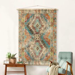 Wandteppich Ethno Teppich Vintage