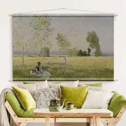 Bilderwelten Wandteppich Claude Monet - Sommer