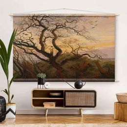 Wandteppich Caspar David Friedrich - Der Baum der Krähen