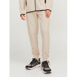 Jack & Jones Jack & Jones Sweathose in Creme - 60% | Gr&ouml;&szlig;e L | Herren-plussize