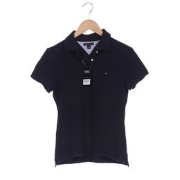 Tommy Hilfiger Poloshirt Damen Größe M Second Hand schwarz