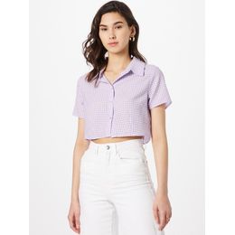 Only Bluse 'JADE' Damen Gr&ouml;&szlig;e XL lavendel / helllila / wei&szlig;