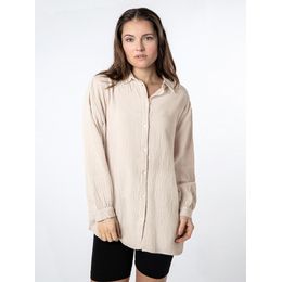 Sublevel Bluse Damen Gr&ouml;&szlig;e S/M beige