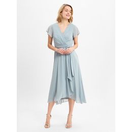 Marie Lund Cocktail Dress female Blue size 34