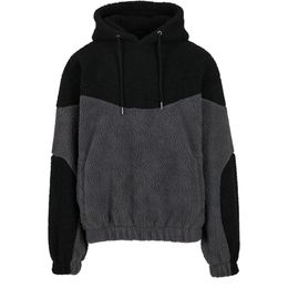 Urban Classics Pullover 'Weavy' Herren Größe L dunkelgrau / schwarz