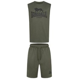 Lonsdale Trainingsanzug 'Allanton' Herren Gr&ouml;&szlig;e XXXL oliv / schwarz
