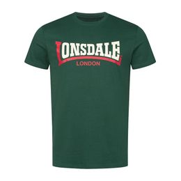 Lonsdale Shirt 'Two Tone' male Green size 3XL