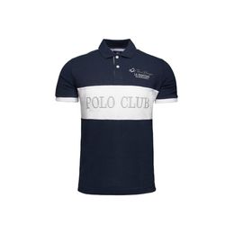 La Martina Poloshirt Herren Gr&ouml;&szlig;e S dunkelblau / wei&szlig;