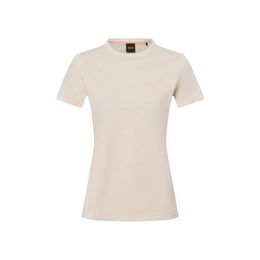 BOSS T-Shirt 'C_Elogo_20' Damen Gr&ouml;&szlig;e S sand