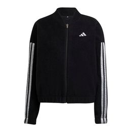 adidas Sportswear Sportsweatjacke Damen Größe XS schwarz / weiß