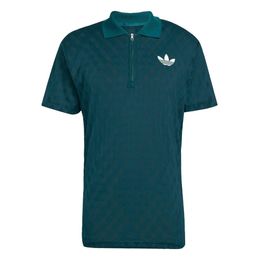adidas Performance Funktionsshirt 'Pro' Herren Größe M dunkelgrün / weiß