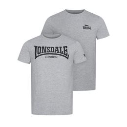 Lonsdale Shirt 'Piddinghoe' male Grey size XL