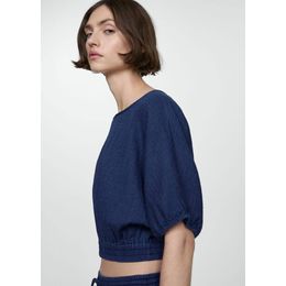 Mango Bluse 'Indie' Damen Gr&ouml;&szlig;e S nachtblau