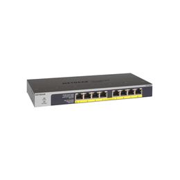 Netgear Netzwerk-Switch "GS108LP", B:24cm H:7,9cm T:28,8cmohne farbbezeichnung, Netzwerk-Switches