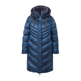 Ulla Popken Mantel Damen Größe L/XL blau Wintermantel