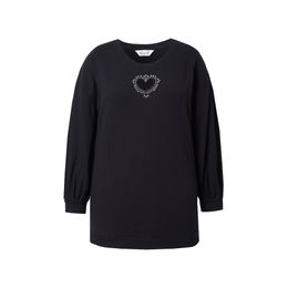 MIAMODA Sweatshirt female Black size 60