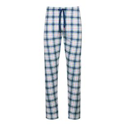 Mey Pyjamahose 'Perfect Check' Herren Gr&ouml;&szlig;e S dunkelblau / umbra / feuerrot / wei&szlig;