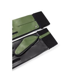 Roeckl Lederhandschuhe 'KOPENHAGEN TOUCH' Herren Gr&ouml;&szlig;e M khaki / oliv / grasgr&uuml;n / dunkelgr&uuml;n