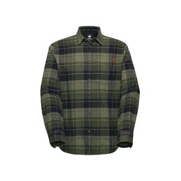 Mammut Funktionshemd &lsquo;Trovat&rsquo; Herren Gr&ouml;&szlig;e XL tanne / grasgr&uuml;n / wei&szlig;