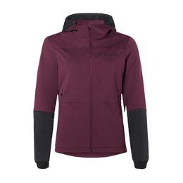 Vaude Sportjacke 'Qimsa' Damen Gr&ouml;&szlig;e S weinrot / schwarz