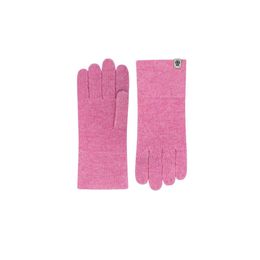 Roeckl Strickhandschuhe 'PURE CASHMERE' Damen Größe one size beere / pink / fuchsia / rosa / himbeer / dunkelpink / cranberry