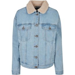 Urban Classics Jacke Damen Größe XXXL beige / blue denim