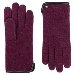 Roeckl Strickhandschuhe' FELTED WOOL' Damen Gr&ouml;&szlig;e M lila