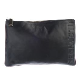 Jil Sander Clutch Damen Gr&ouml;&szlig;e One Size Second Hand schwarz