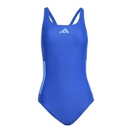 adidas Performance Sportbadeanzug '3-Stripes C-Back' Damen Größe XXS royalblau / hellblau