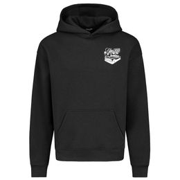 Sublevel Sweatshirt Herren Gr&ouml;&szlig;e S schwarz / wei&szlig;