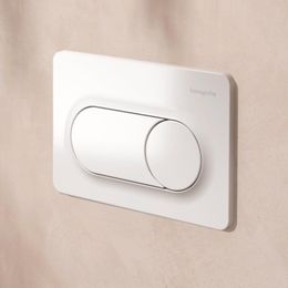Hansgrohe iFrame Original S Dr&uuml;ckerplatte f&uuml;r Toilette, 66002450,