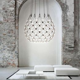 Luceplan Mesh Pendelleuchte, LED, 1D86KW101001B, D86KW101
