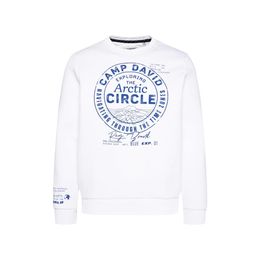 CAMP DAVID Sweatshirt male White size L