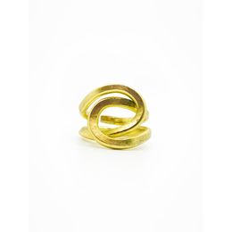 d'ecolife Essentials Ring 'Ana' Damen Größe 52 gold