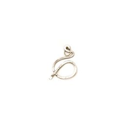 d'ecolife Essentials Anhänger 'Q Letter' Damen Größe One Size silber