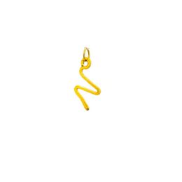 d'ecolife Essentials Anhänger 'N Letter' Damen Größe One Size gold