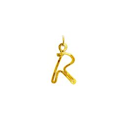 d'ecolife Essentials Anhänger 'R Letter' Damen Größe One Size gold