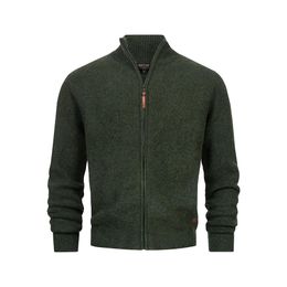 INDICODE JEANS Strickjacke 'Peace' Herren Größe M grün
