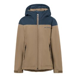 Vaude Outdoorjacke 'Lulea' Jungen Gr&ouml;&szlig;e 158/164 marine / taupe