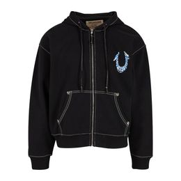 True Religion Sweatjacke Herren Größe M royalblau / schwarz / weiß