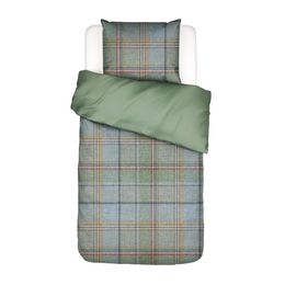 Essenza Duvet Cover 'Meau' male Green size 135x200 + 1x 80x80 cm