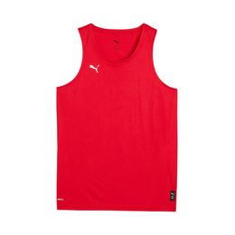 Puma Sporttop 'Teamjaws Starter' Damen Gr&ouml;&szlig;e XXXL rot / wei&szlig;