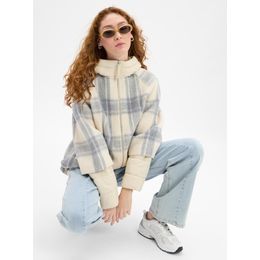 comma, COMMA Jacke Damen Gr&ouml;&szlig;e XS elfenbein / taubenblau