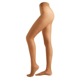 CALZEDONIA Tights 'Top Sculpt' female Beige size M